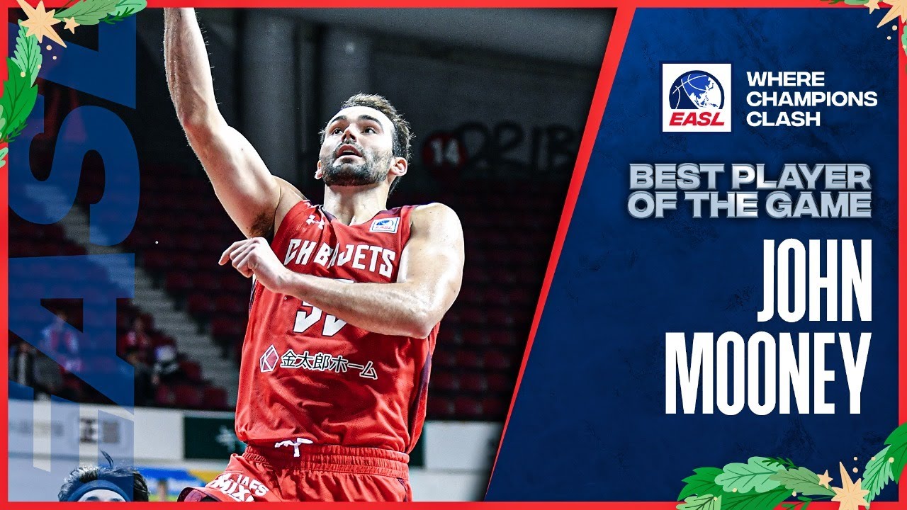 Player Of The Game: Chiba Jets John Mooney 22 points vs. Jung Kwan Jang | Dec 13, 2023 - YouTube