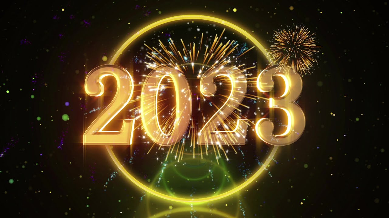 Happy New Year 2023 4K VJ Loops Abstract Motion Background || VJ Loops ...