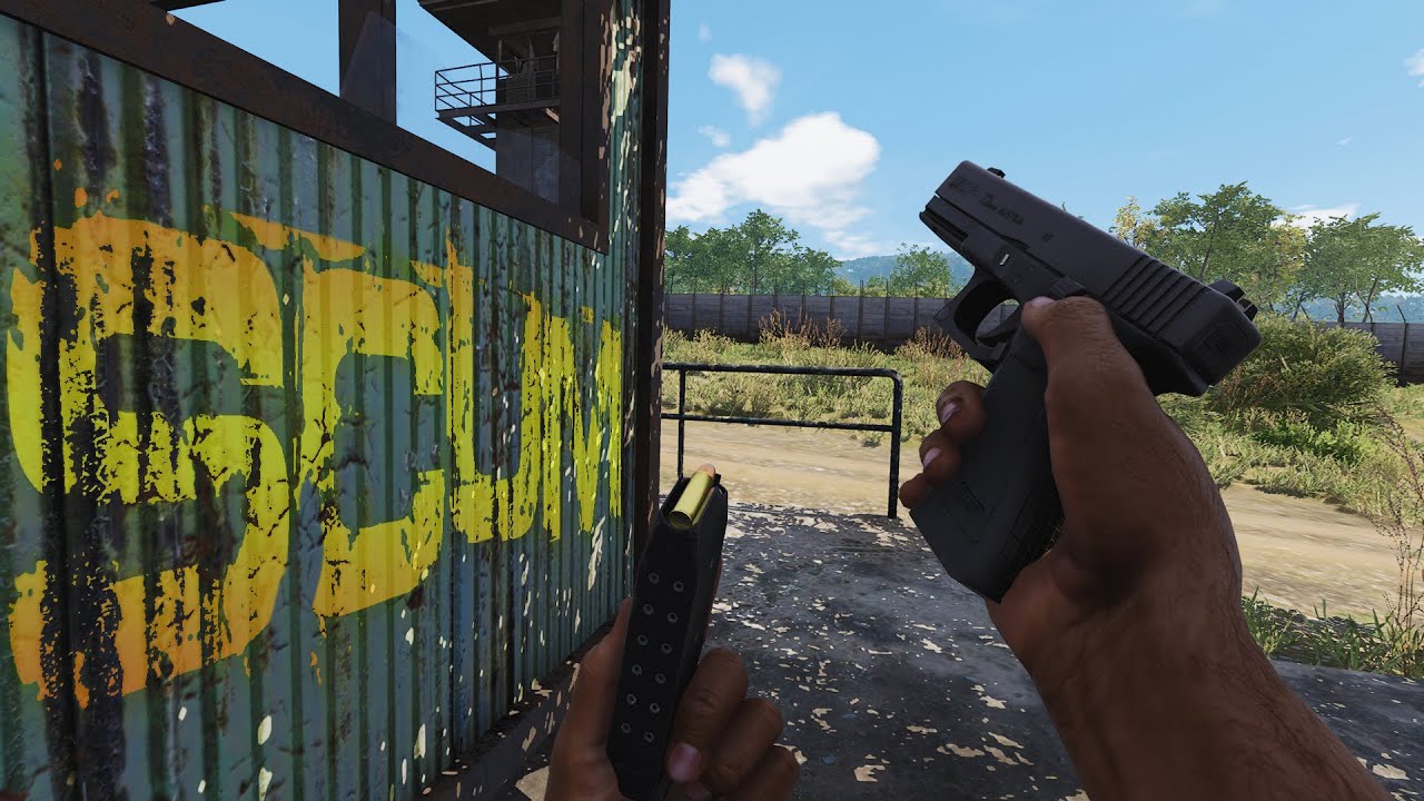 MELHOR ARMA PRA JOGAR BATTLE ROYALE | SCUM - YouTube