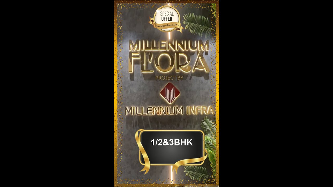 1BHK 2BHK 3BHK FLAT IN NEW PANVEL(W) PROJECT KNOWN AS MILLENNIUM FLORA | PROJECT BY MILLENNIUM ...