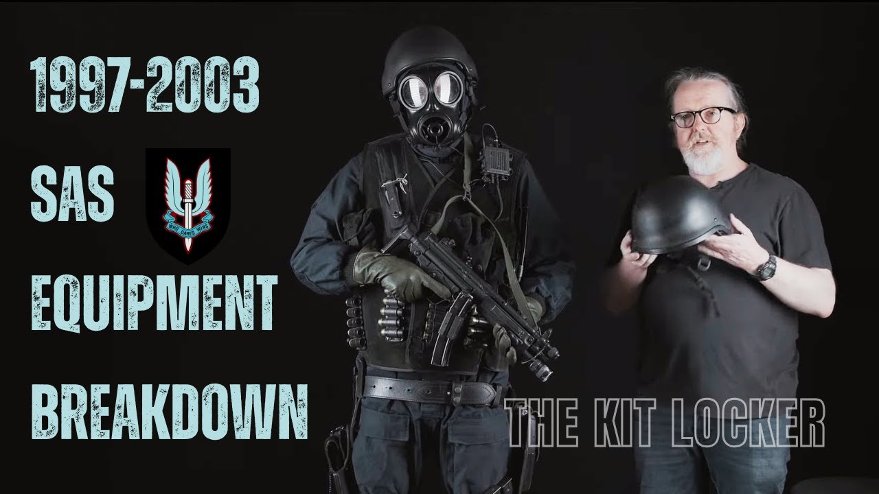 1997-2003 UK SAS Tactical Kit Breakdown | AC200 to AC900 Helmets, SF10 ...