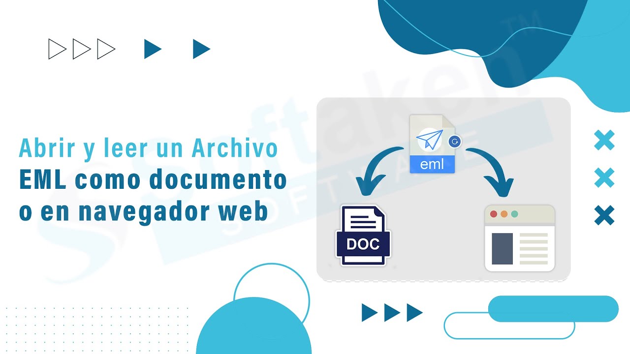 Simplemente convierta EML a formato de archivo PDF o EMLX a PDF usando Softaken Conversor EML a ...