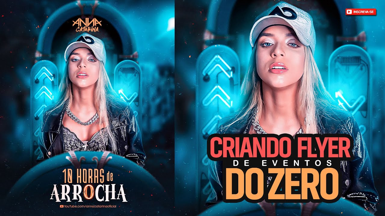 Criando Flyer Para Eventos Do Zero #08 - YouTube