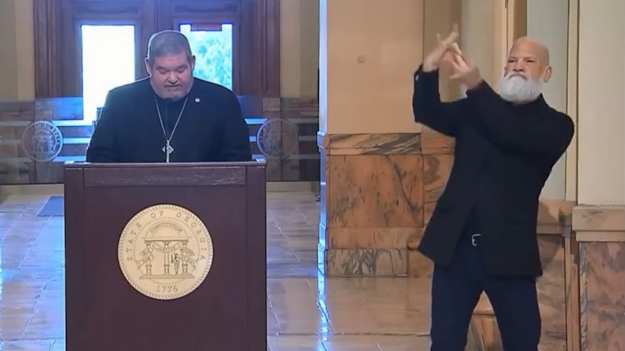 Brian Kemp Holds Day of Prayer with ASL David Cowan to 'Bodies' by ...
