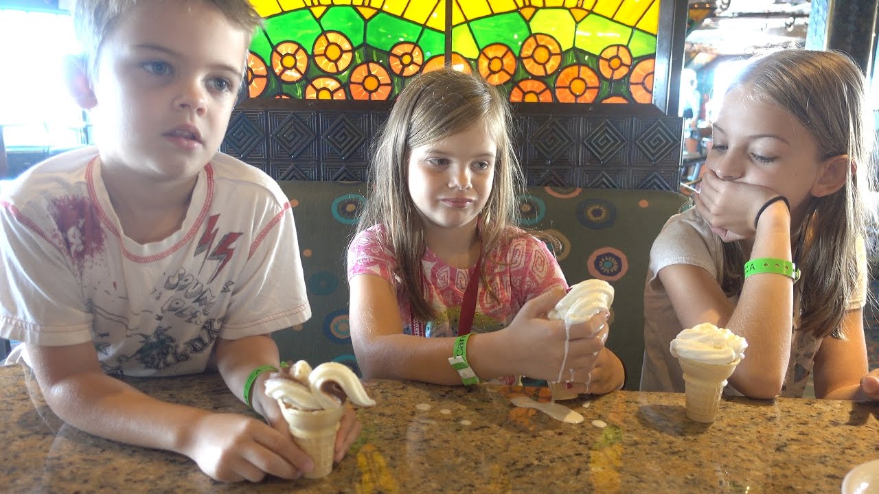 Hurricane cruise-day 5 Legendary Ice Cream Cone Contest - YouTube