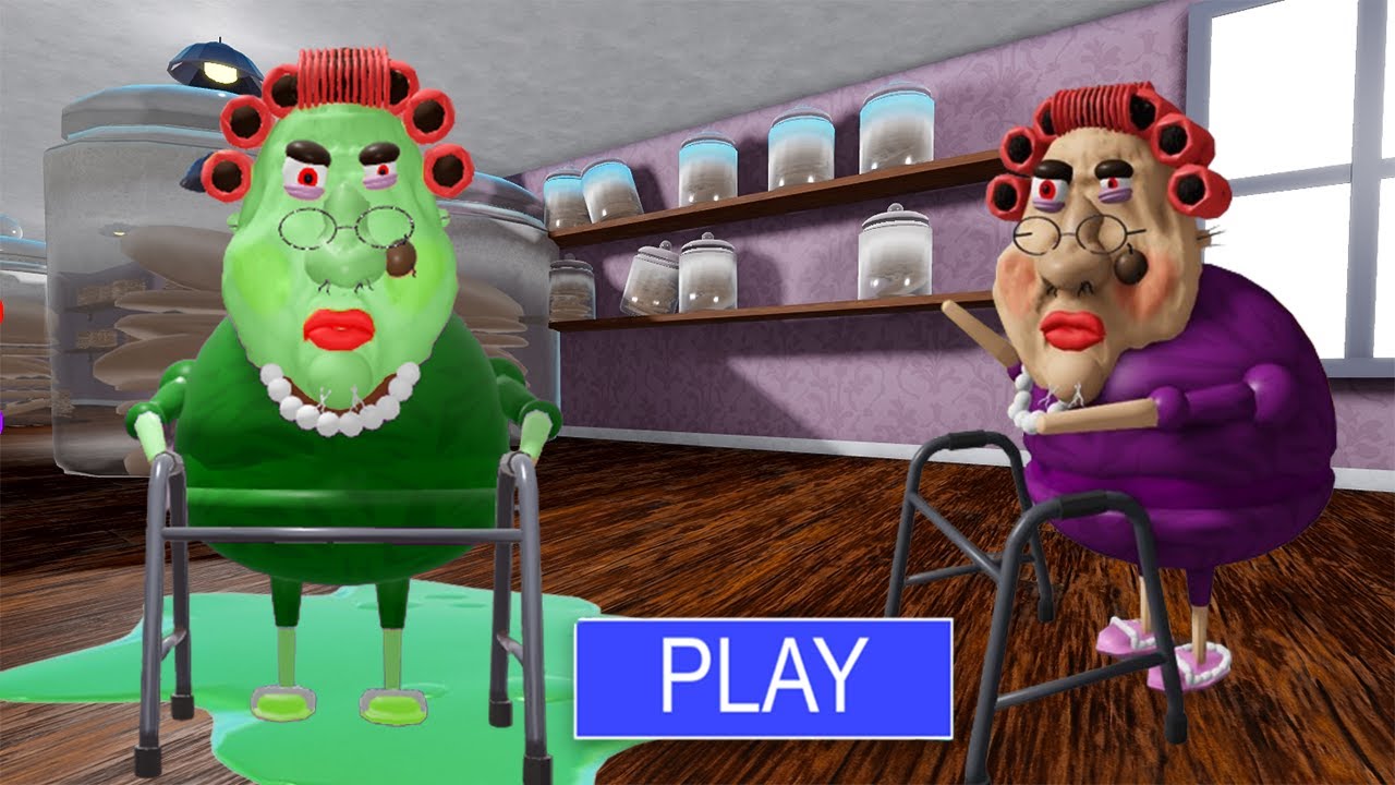 SECRET UPDATE | NEW ZOMBIE GRANDMA ESCAPE | OBBY Full Gameplay #roblox ...