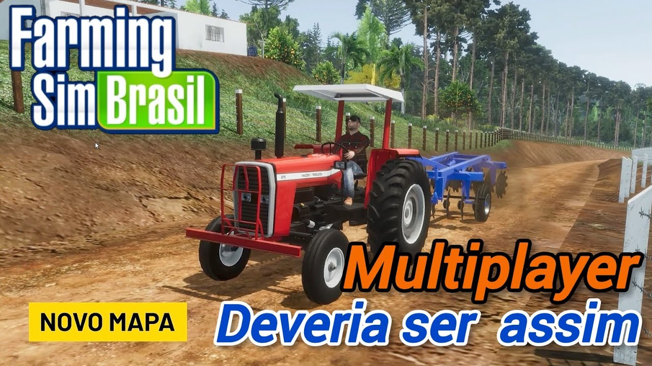 COMO PODE SER? 🤔 O MULTIPLAYER NO FARMING SIM BRASIL - YouTube