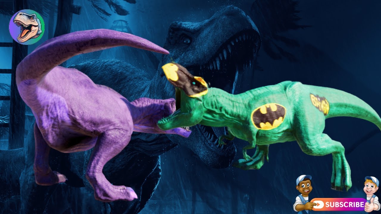ALLOSAURUS-TREX-INDOMINUS REX-CHOMPER-CERATOSAURUS -JURASSIC WORLD ...