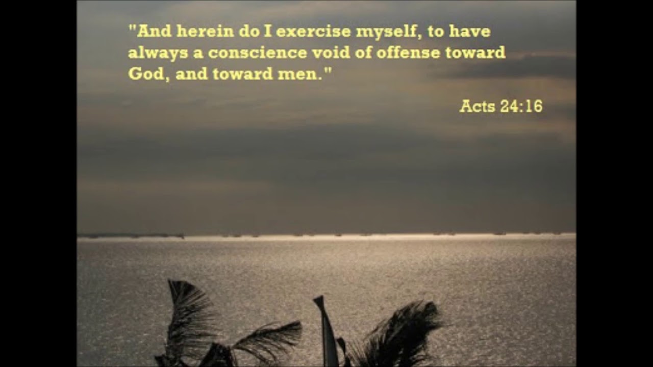 Living Within The Realm Of Your Conscience by Danny Perdew - YouTube