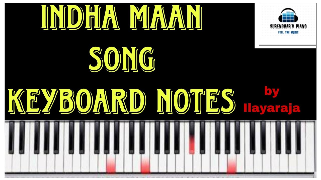 Indha maan| karakattakaran| Ilayaraja| Chitra| Keyboard notes ...