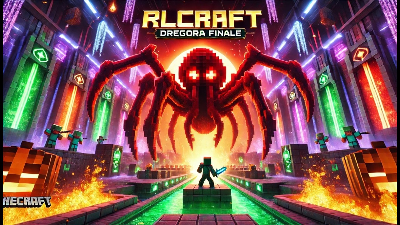 AMALGALICH FINAL BOSS FIGHT IN RLCRAFT DREGORA!! HE SOLO BEAT THE ...