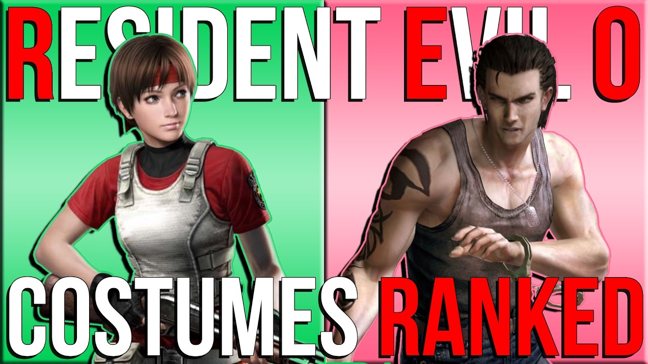 All RESIDENT EVIL 0 Costumes RANKED WORST to BEST (Plus T Shirt Contest ...