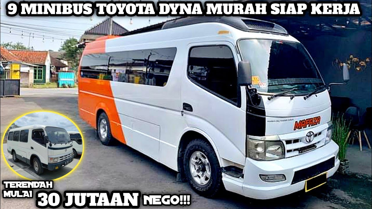 HARGA MINIBUS TOYOTA DYNA BEKAS MURAH || MULAI DARI 30 JUTAAN ...