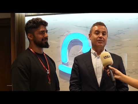 Şampiyondan Başkan Akın’a Ziyaret