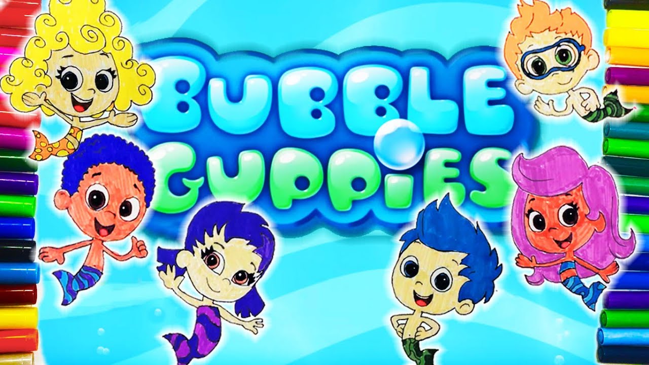Bubble Guppies Drawing | Educational Videos for Kids and Toddlers ...