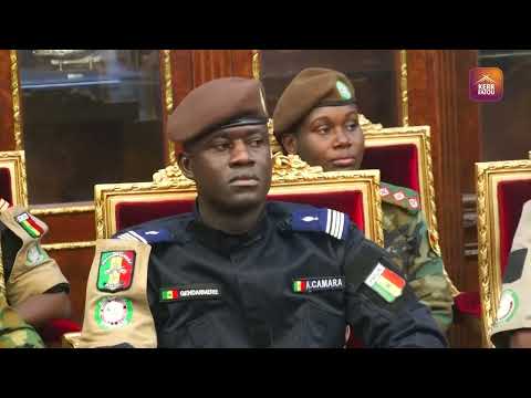 Barrow conferred Insignia of Commander of the Order of the Republic of The Gambia to Major Camara