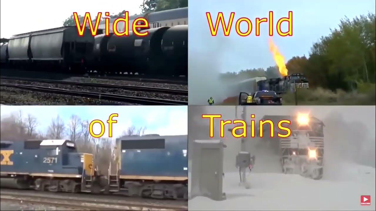 CSX Train Meets Amtrak! Cabooses On Trains! NS Manifest Train! Big Tanker Train at Night More ...