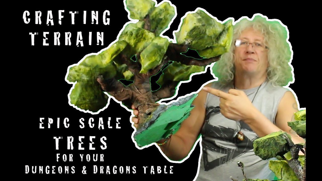 Crafting Terrain - Epic Forest Tree Set for your Dungeons & Dragons RPG ...