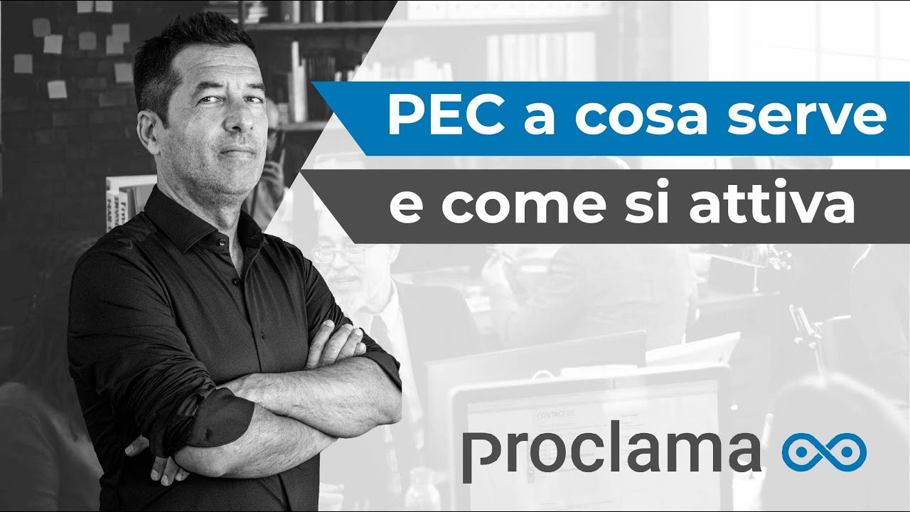 Pec a cosa serve e come si attiva - YouTube
