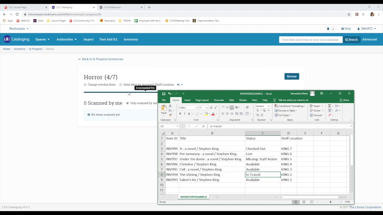 LS2 Inventory Overview - YouTube