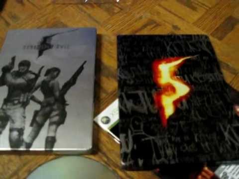 Resident Evil 5 Steelbook + Making of Resident Evil 5 Steelbook - YouTube