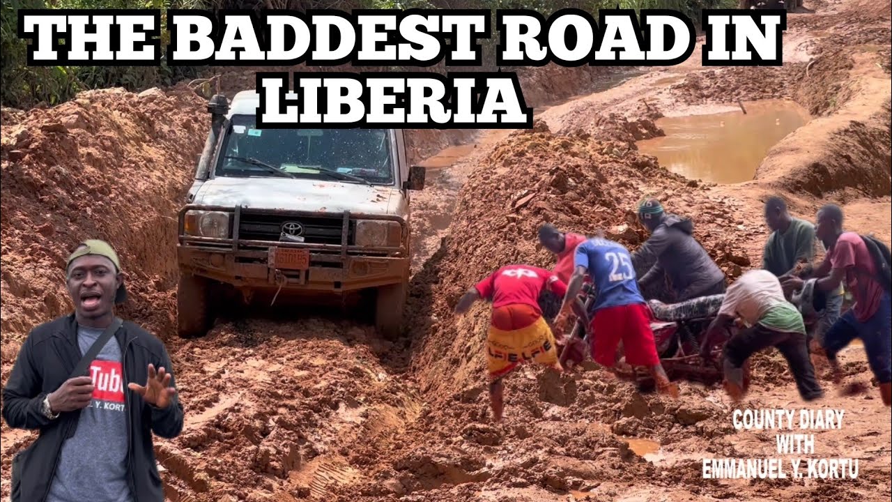 THE BADDEST ROAD IN LIBERIA WEST AFRICA - YouTube