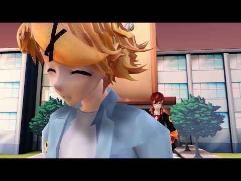 【MMD x Mystic Messenger】Seven and Yoosung's fake breakup gone wrong