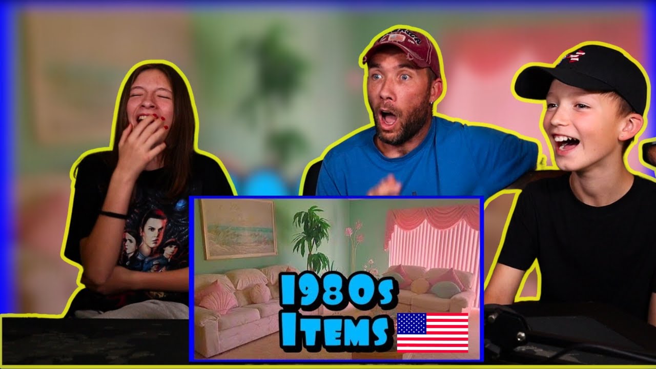 Graham Family Reacts To 1980s Things Found In American Every Home - YouTube