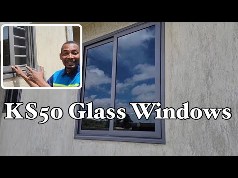 KS-50 Sliding Windows With Cost Breakdown || Building A House In Ghana || Episode 46