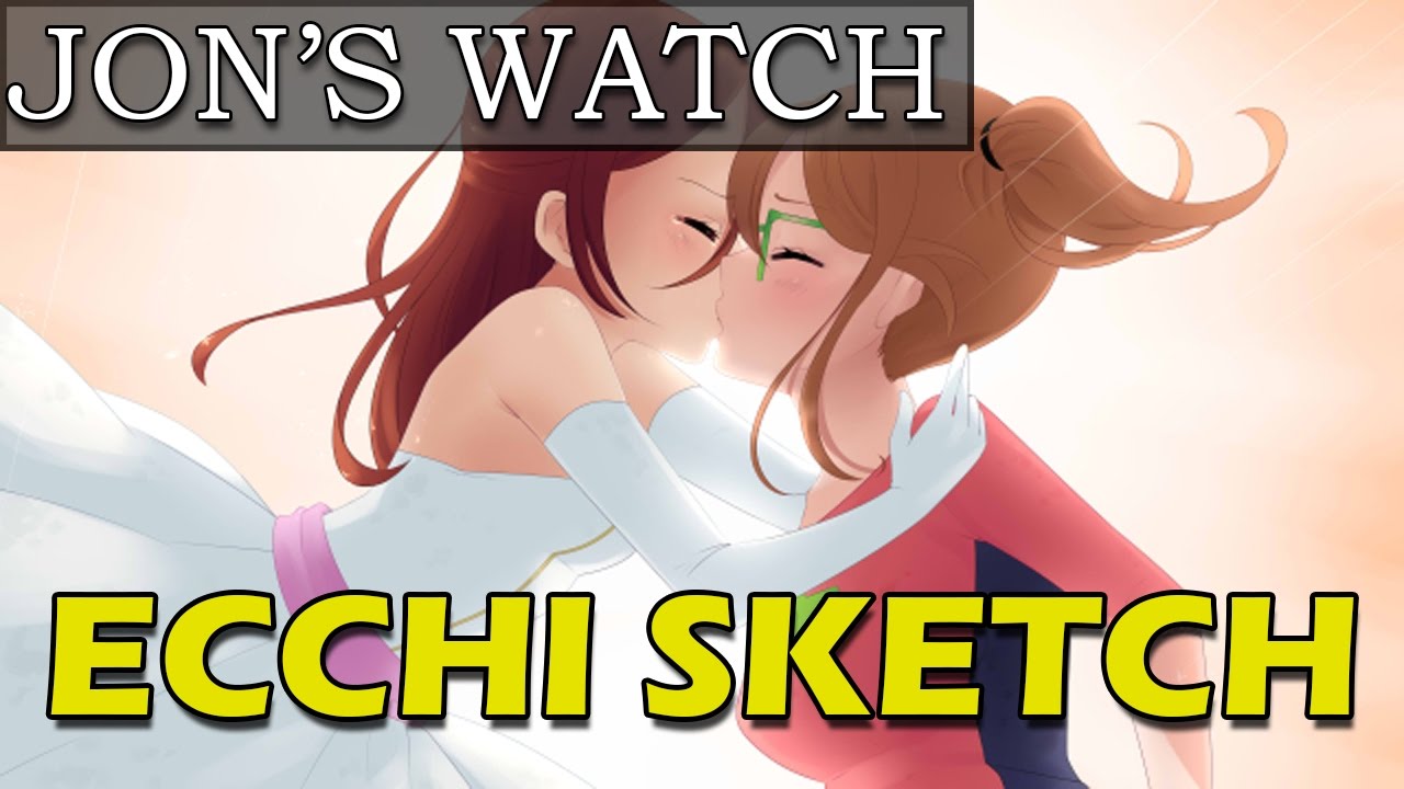 Draw Cute Girls Everyday! (Jon's Watch - Ecchi Sketch) - YouTube