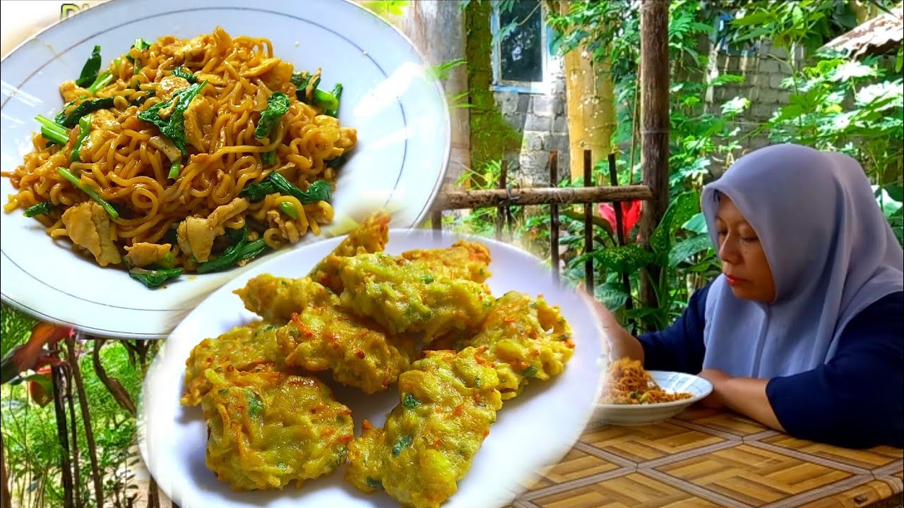 MEMBUAT BAKWAN KENTANG || INDOMIE GORENG NYEMEK || MASAKAN SIMPLE ...