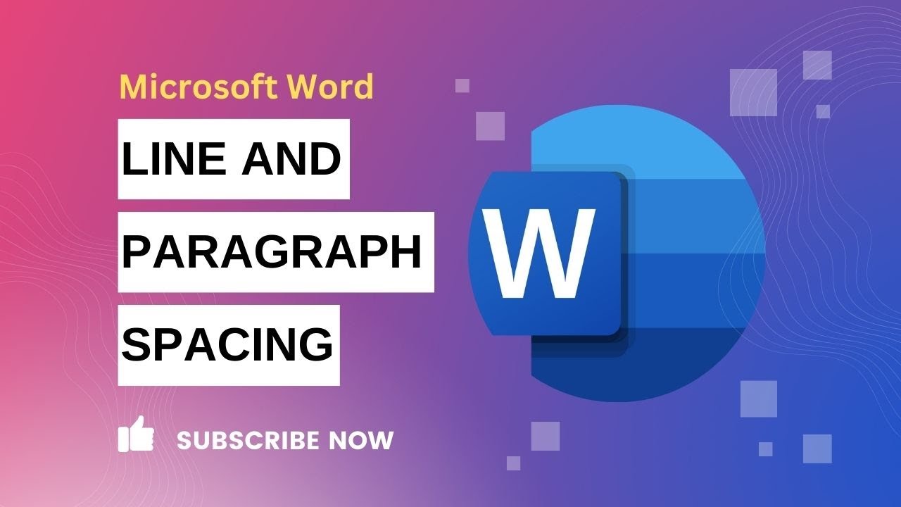 MS Word: Line and Paragraph Spacing - YouTube