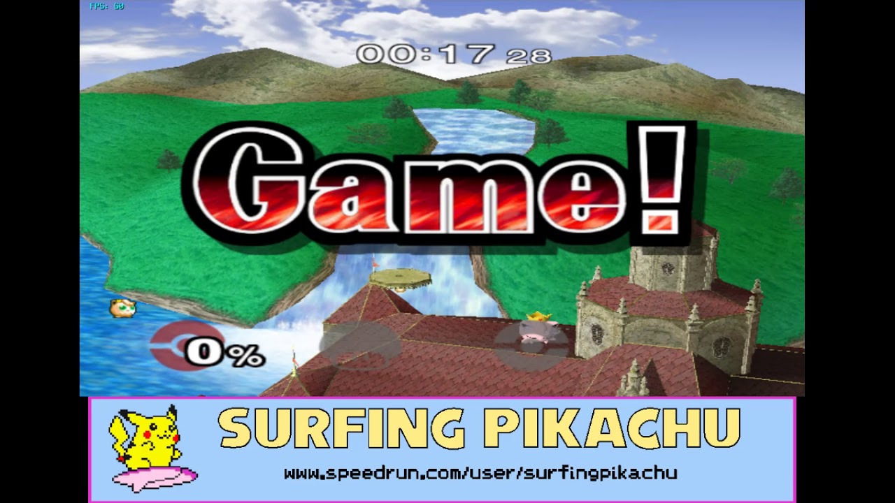 SSBM All-Star Mode Very Easy (Jigglypuff) - IGT 01:53.53 - YouTube