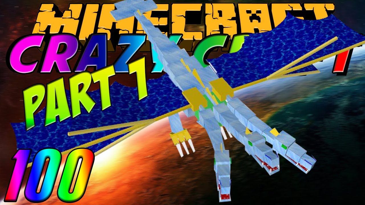 Minecraft Crazy Craft 2.2 "Queen Battle Finale - Part 1!" Ep. 100 w ...
