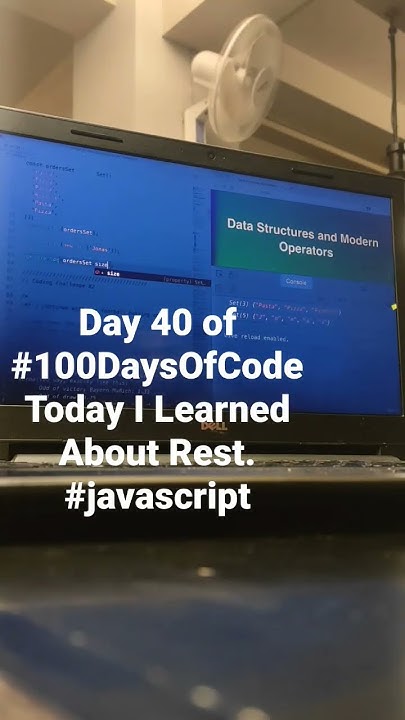 Day 40 of #100DaysOfCode Today I Learned About Rest. #javascript - YouTube