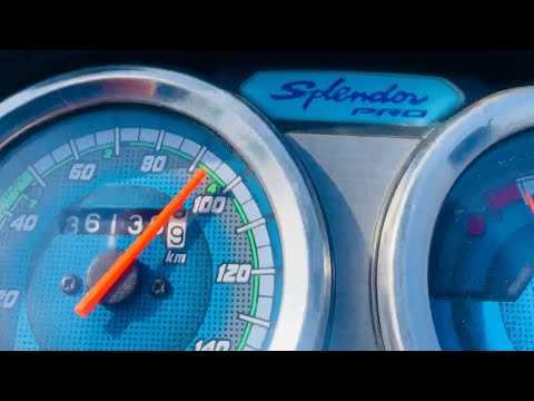 Splendor bike top speed - YouTube