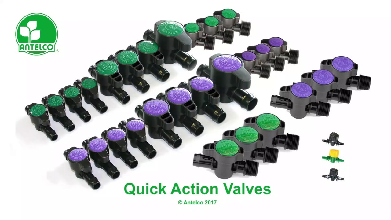 Antelco Green Back® and Purple Back® Valves - YouTube