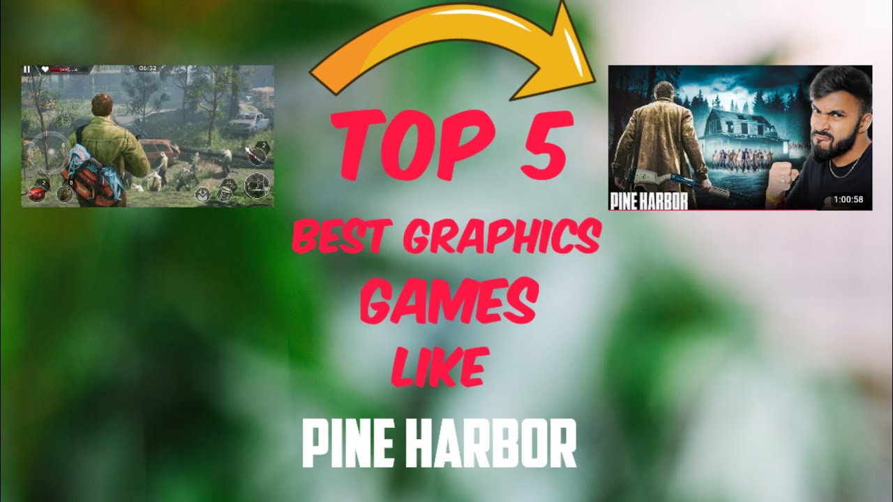 Top 5 best graphics survival games like Pine Harbor. - YouTube