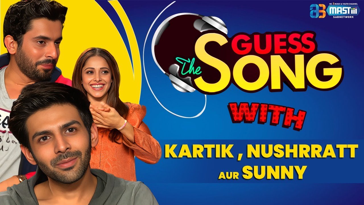 Guess The Song With Kartik, Nushrratt Aur Sunny | @mastiiitv - YouTube