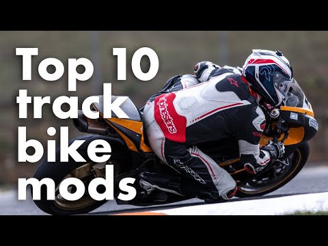 Top 10 motorcycle mods for the track - YouTube
