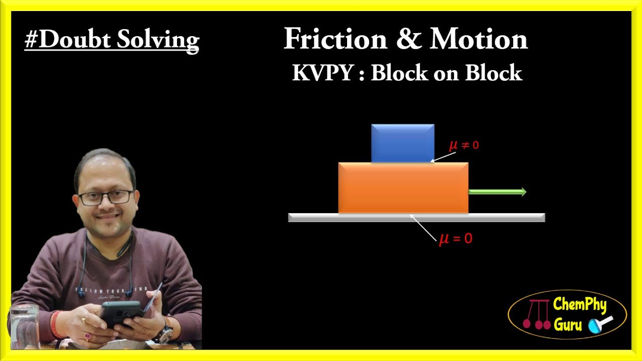 Block on Block Problem | Friction | Newton's Law of Motion | JEE | NEET ...