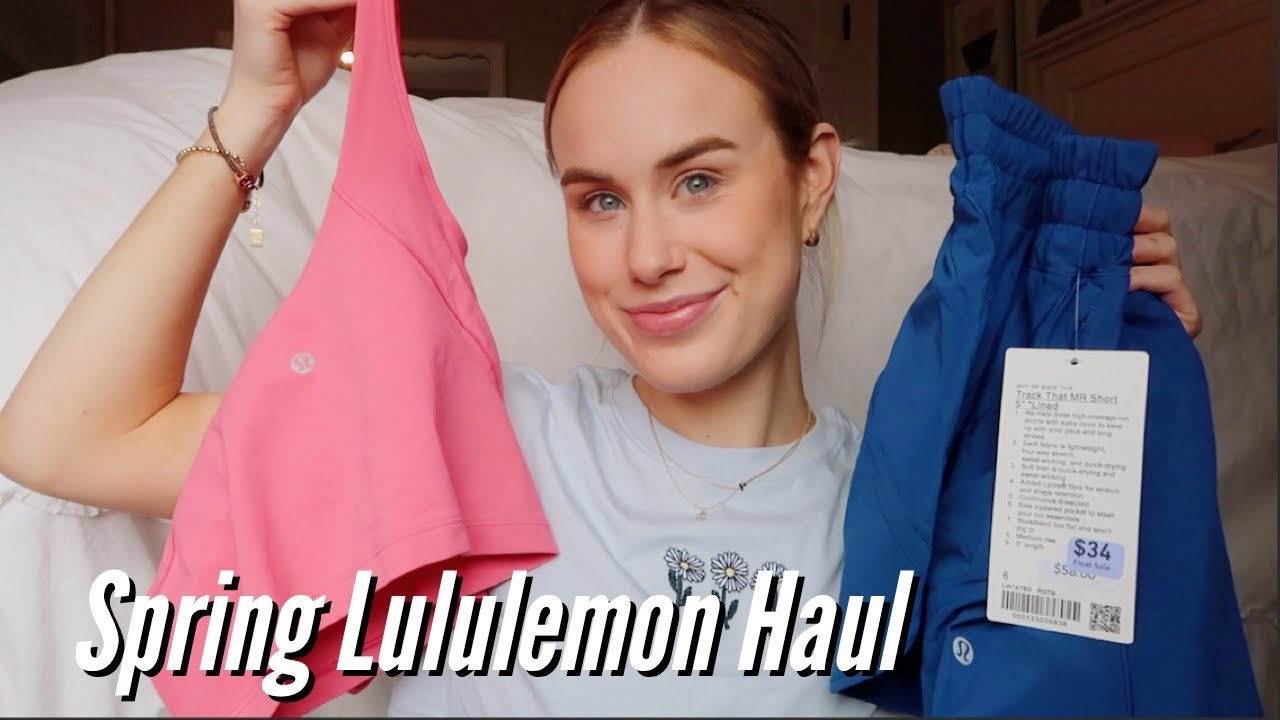 Huge Spring Lululemon Try-on Haul! - YouTube