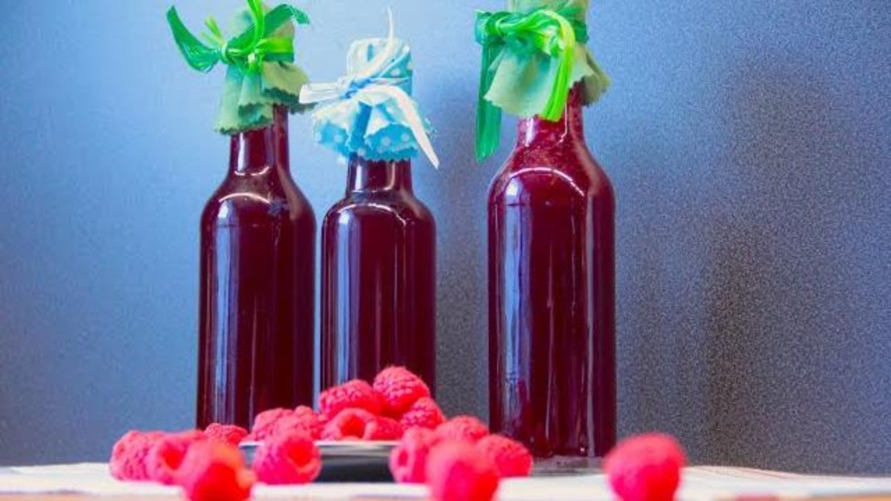 Raspberry Paradise Part 1 ! The Truest Raspberry Syrup. Sok Z Malin ...