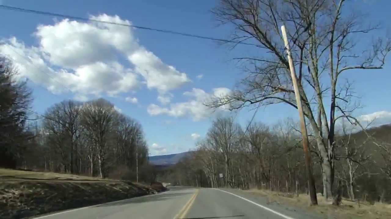 Driving Route 50 Over Capon Bridge, West Virginia - YouTube