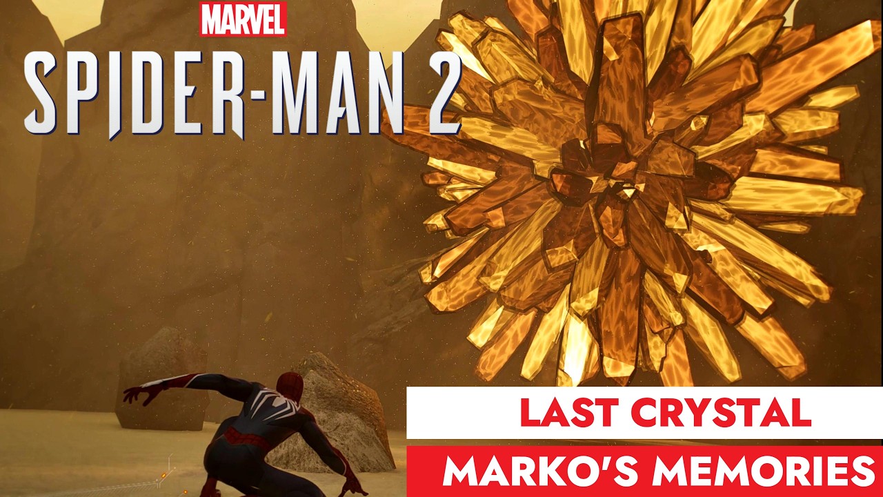 MARVEL SPIDER-MAN 2 : Marko's Memories Last Crystal Walkthrough ...