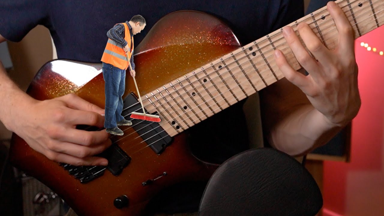 5 Sweep Shapes that use all 8 Strings - YouTube