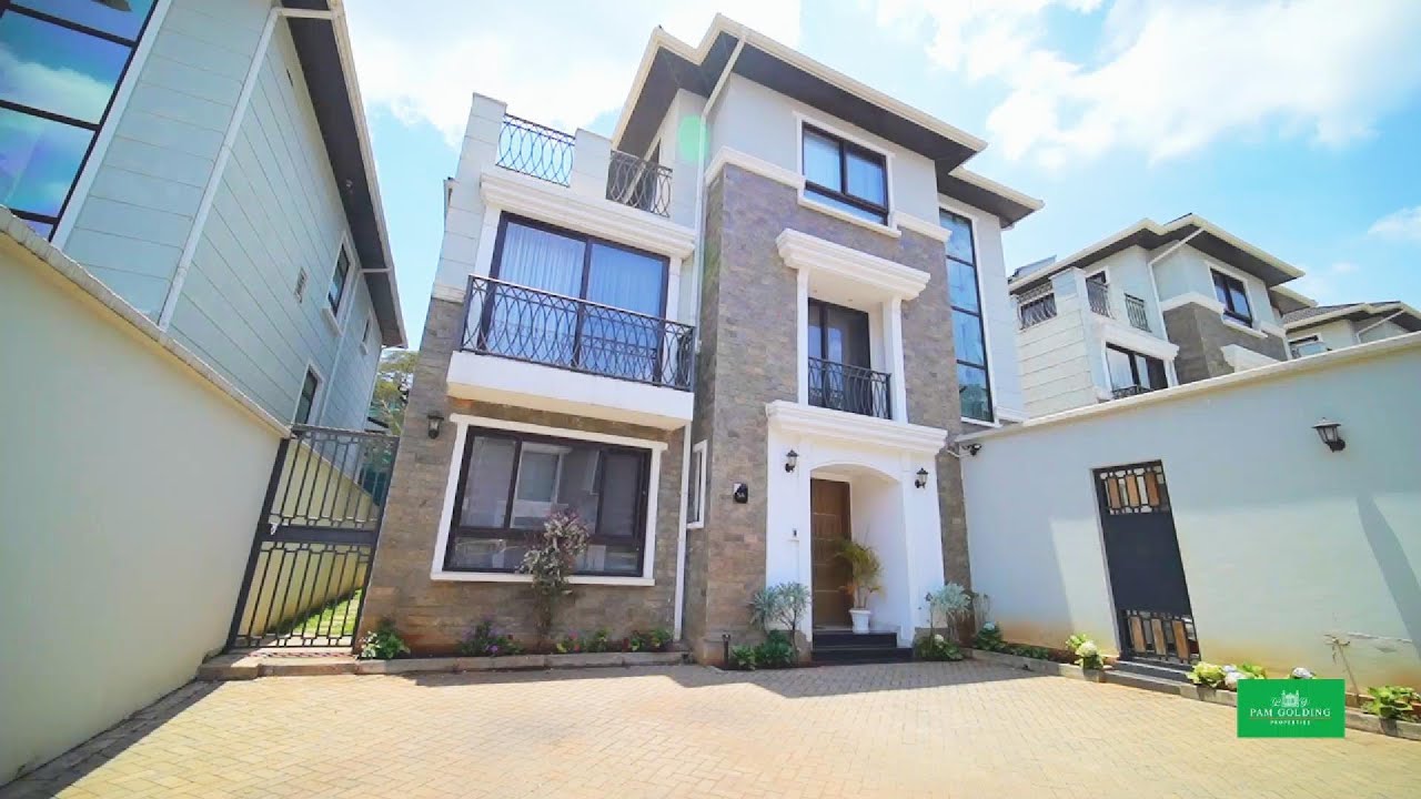 Stunning 4-Bedroom House for Sale on Peponi Road - YouTube