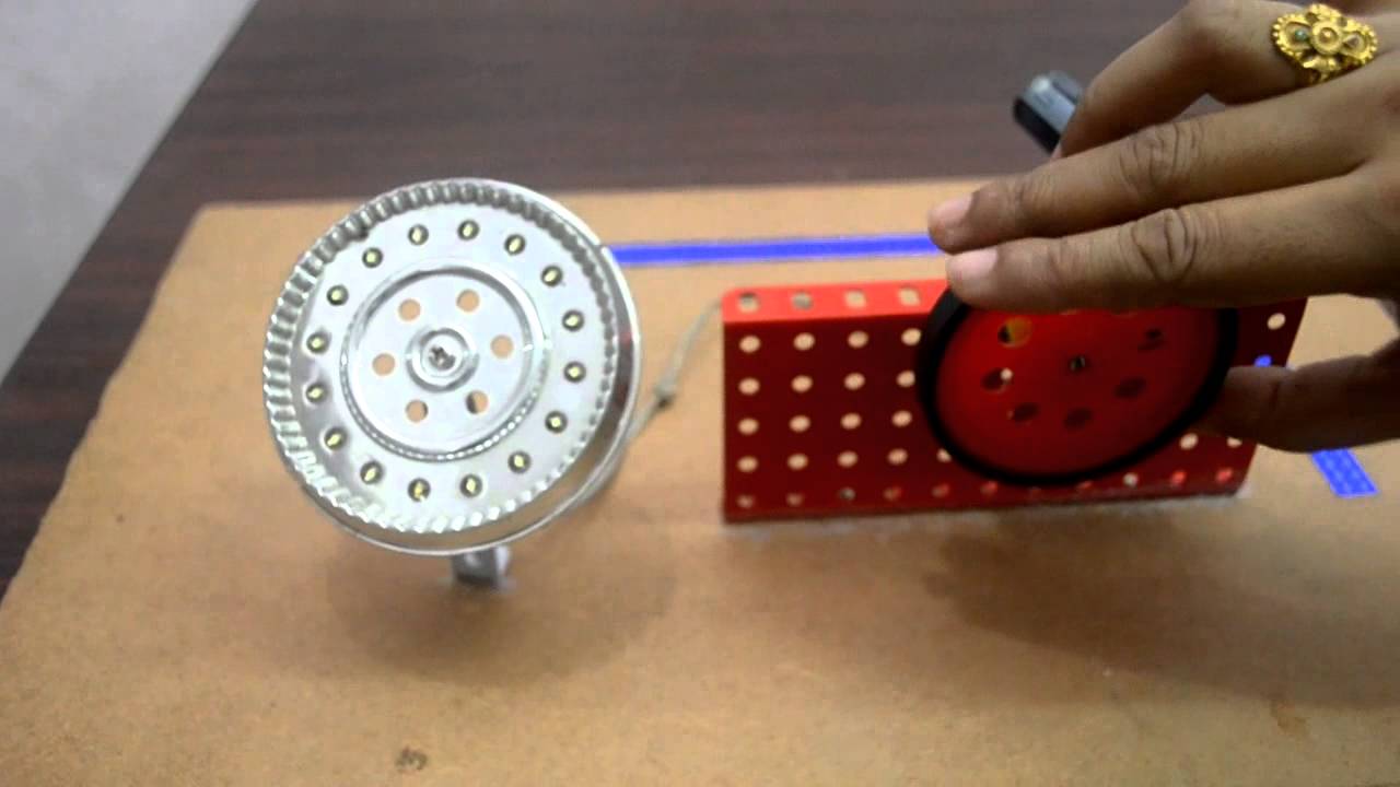 Generator From A DC Motor Student Project / Science Model - YouTube