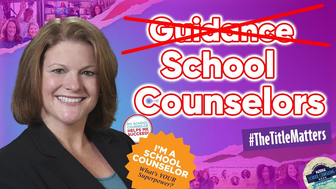 The History and Future of the National School Counselor of the Year ...