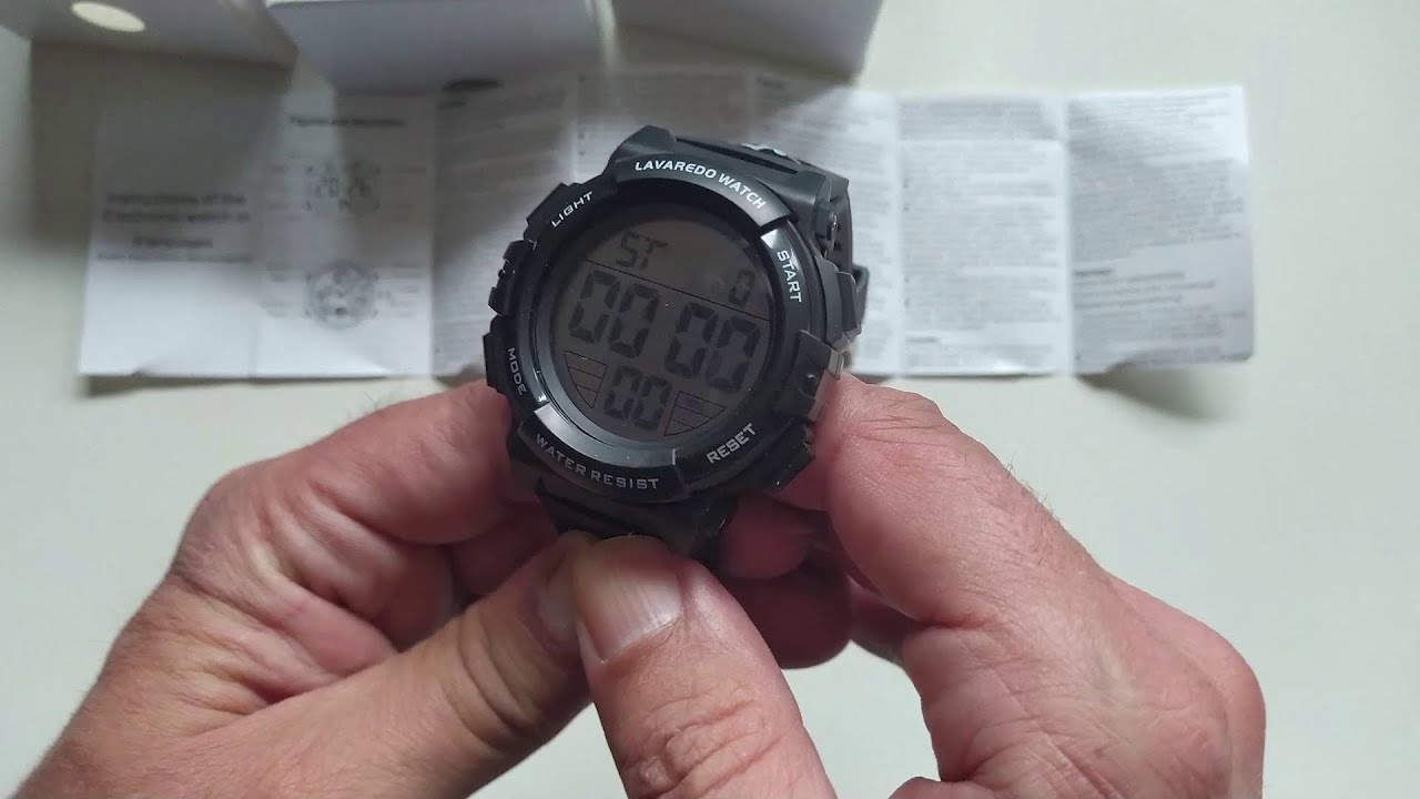 Digital Sport Outdoor Uhr A ALPS - YouTube